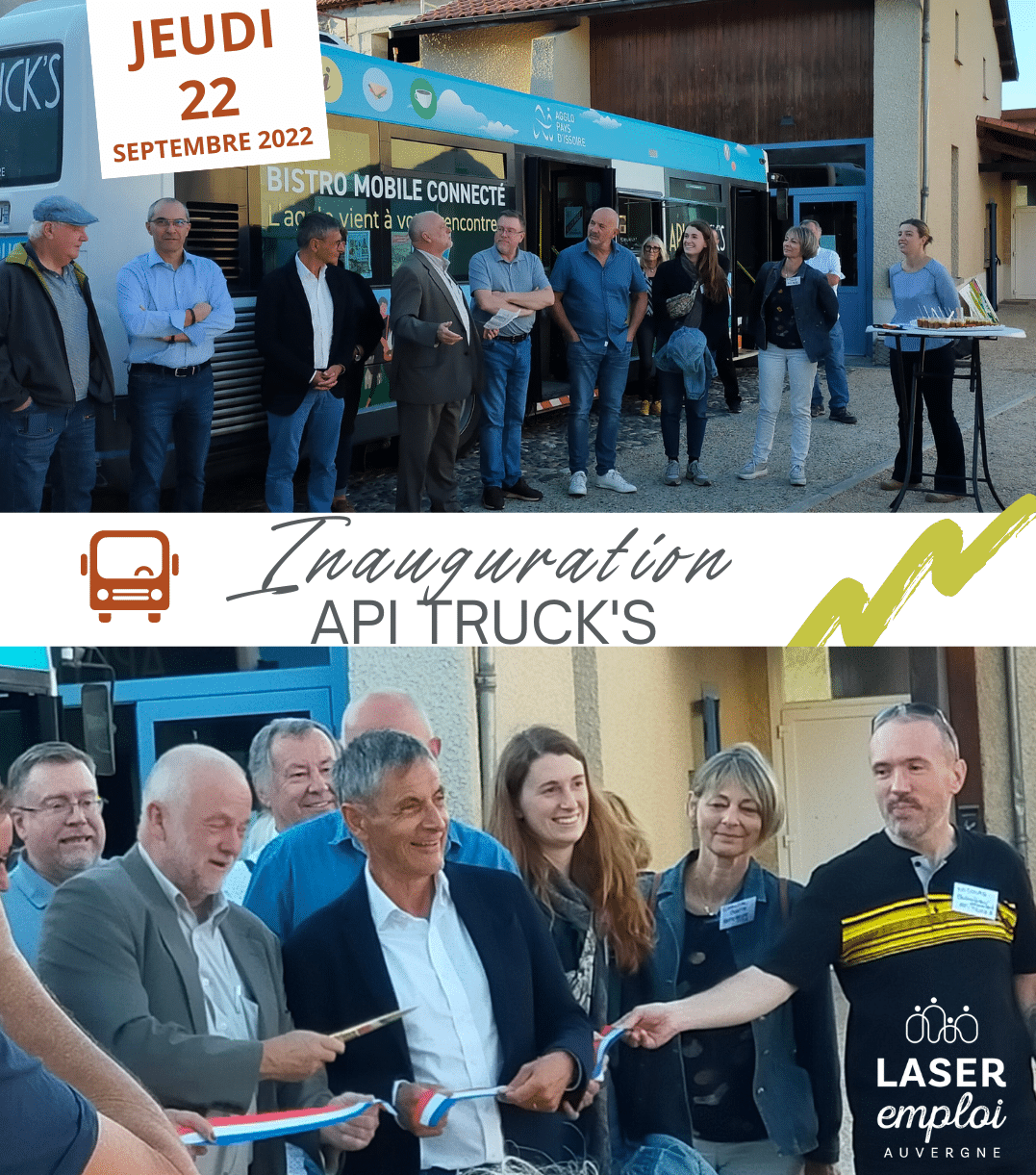 API Truck’s 😃🚌 - LASER Emploi Auvergne